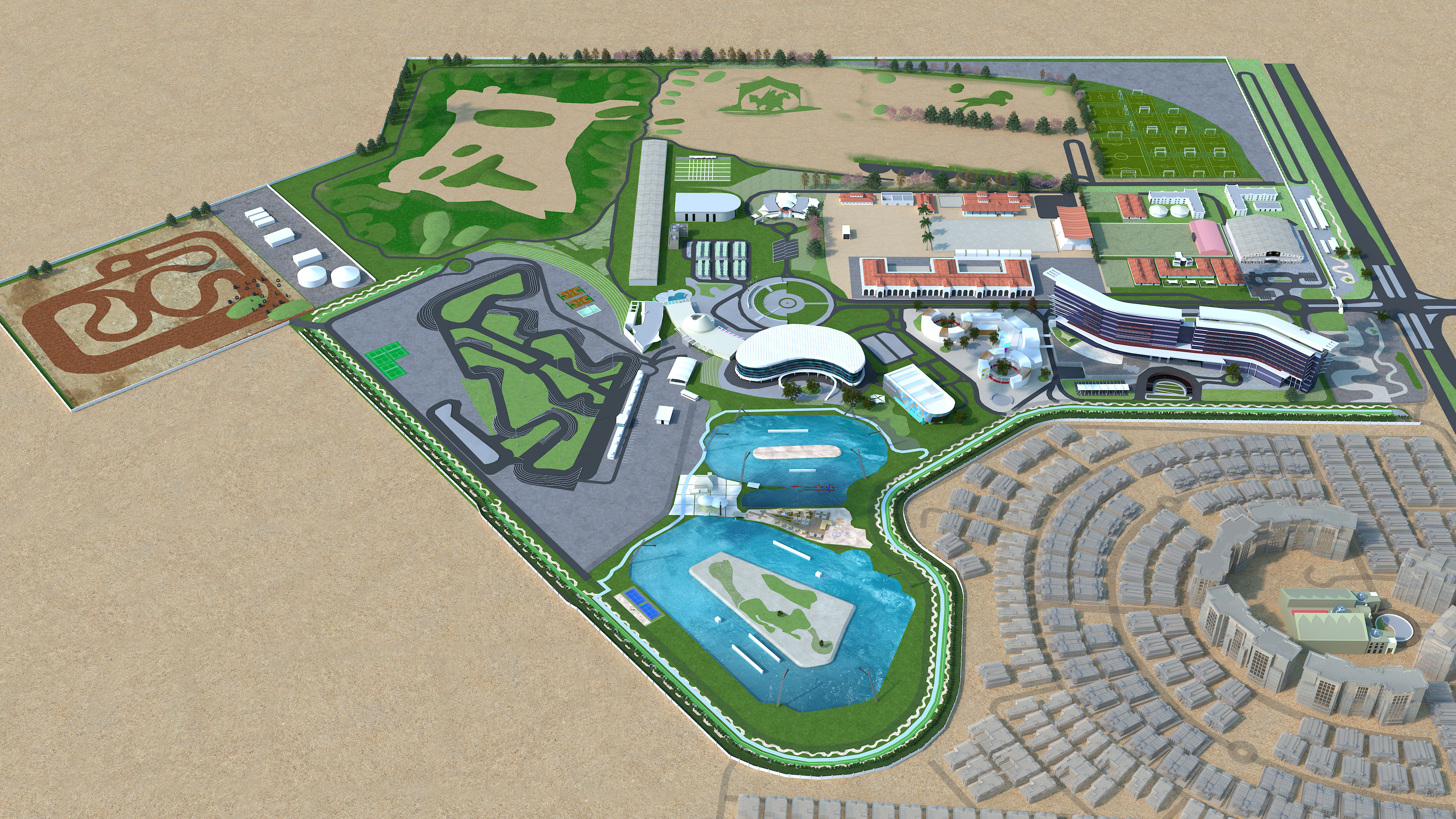 Marriott Al Forsan Interactive Map